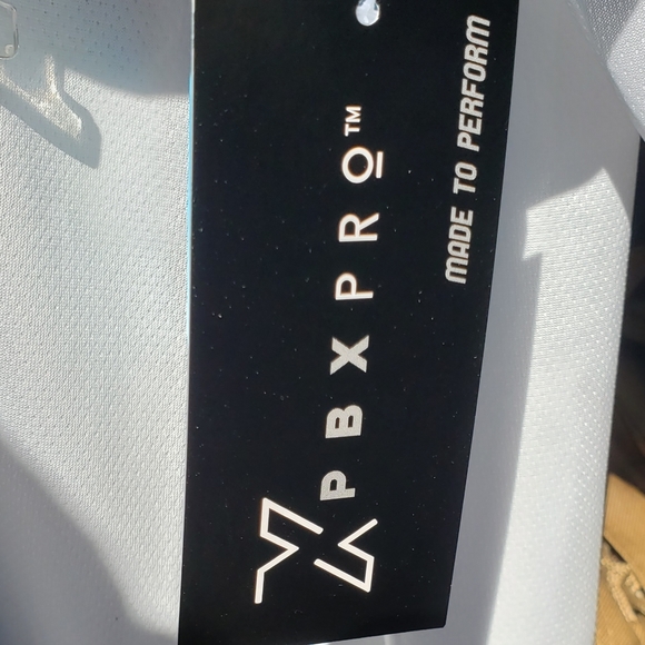 X PBX PRO | Shirts | New Pbx Pro Polo Golf Shirt Size Lg White | Poshmark